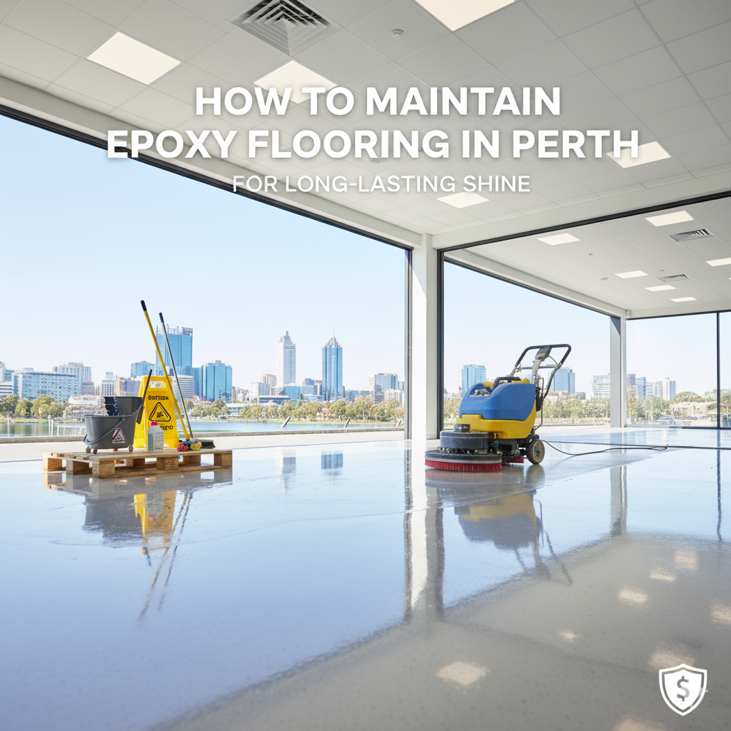 How to Maintain Epoxy Flooring in Perth for Long-Lasting Shine